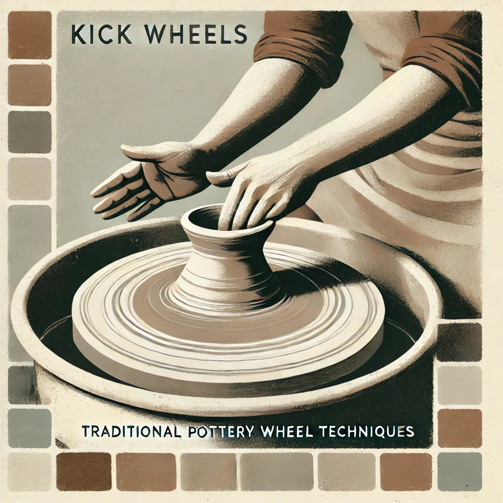 Kick Wheels: Traditional Pottery Wheel Techniques — Kiln Crafts