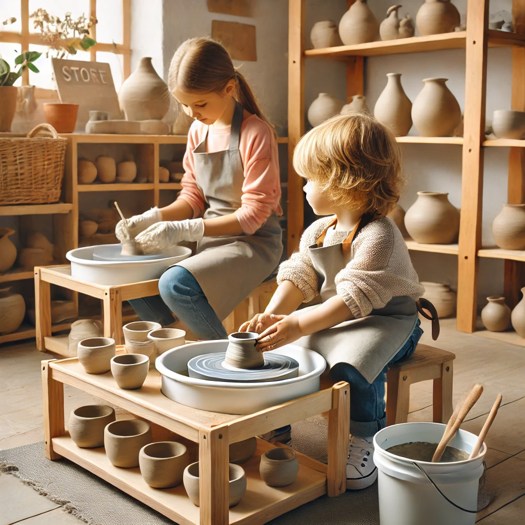 How to Use a Pottery Wheel for Kids – Fun & Simple Guide — Kiln Crafts